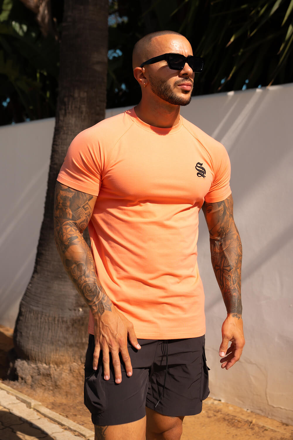 Sinners Attire Coral Everyday Core Tee