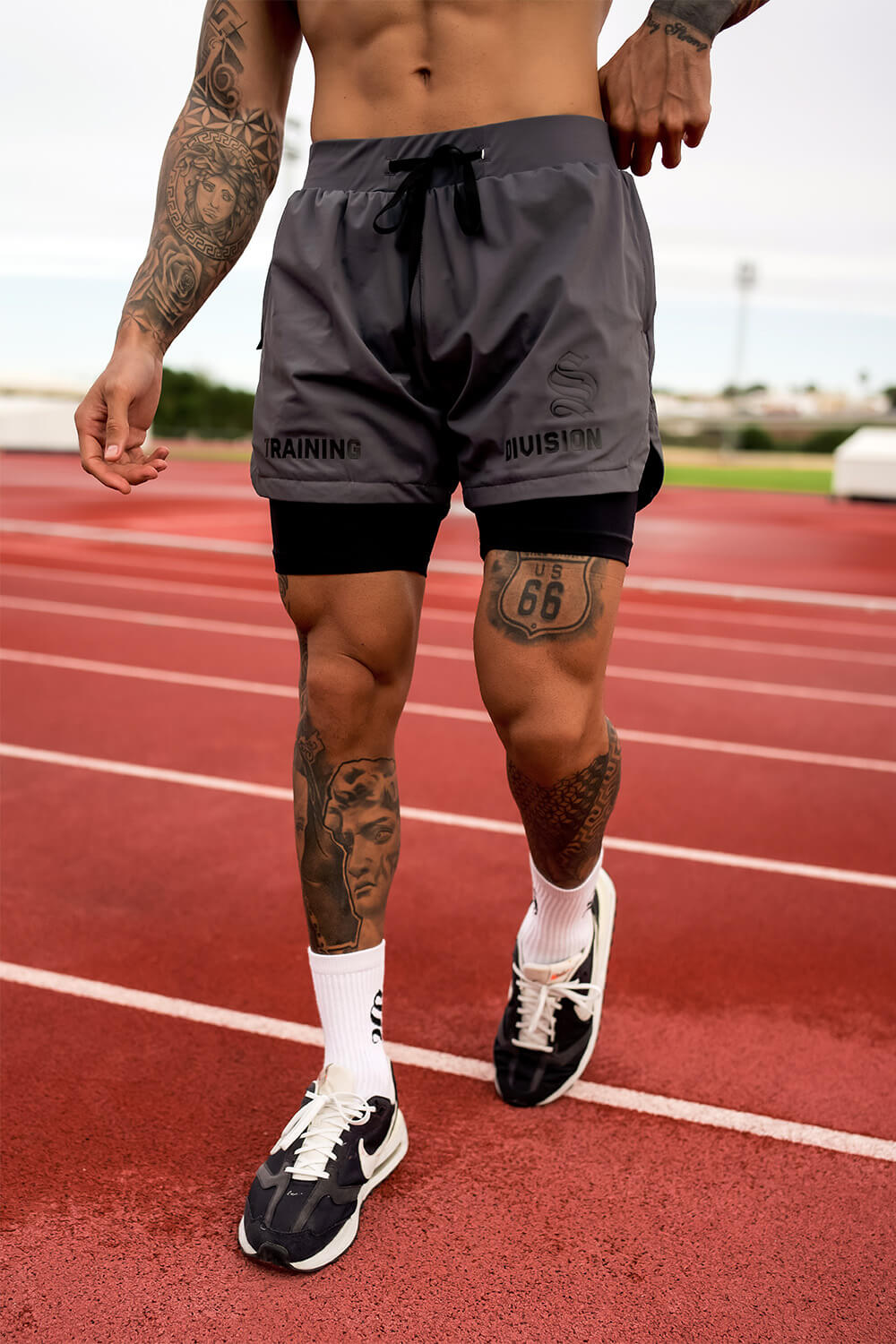 Sinners Attire Steel/Black Venom 365 Shorts