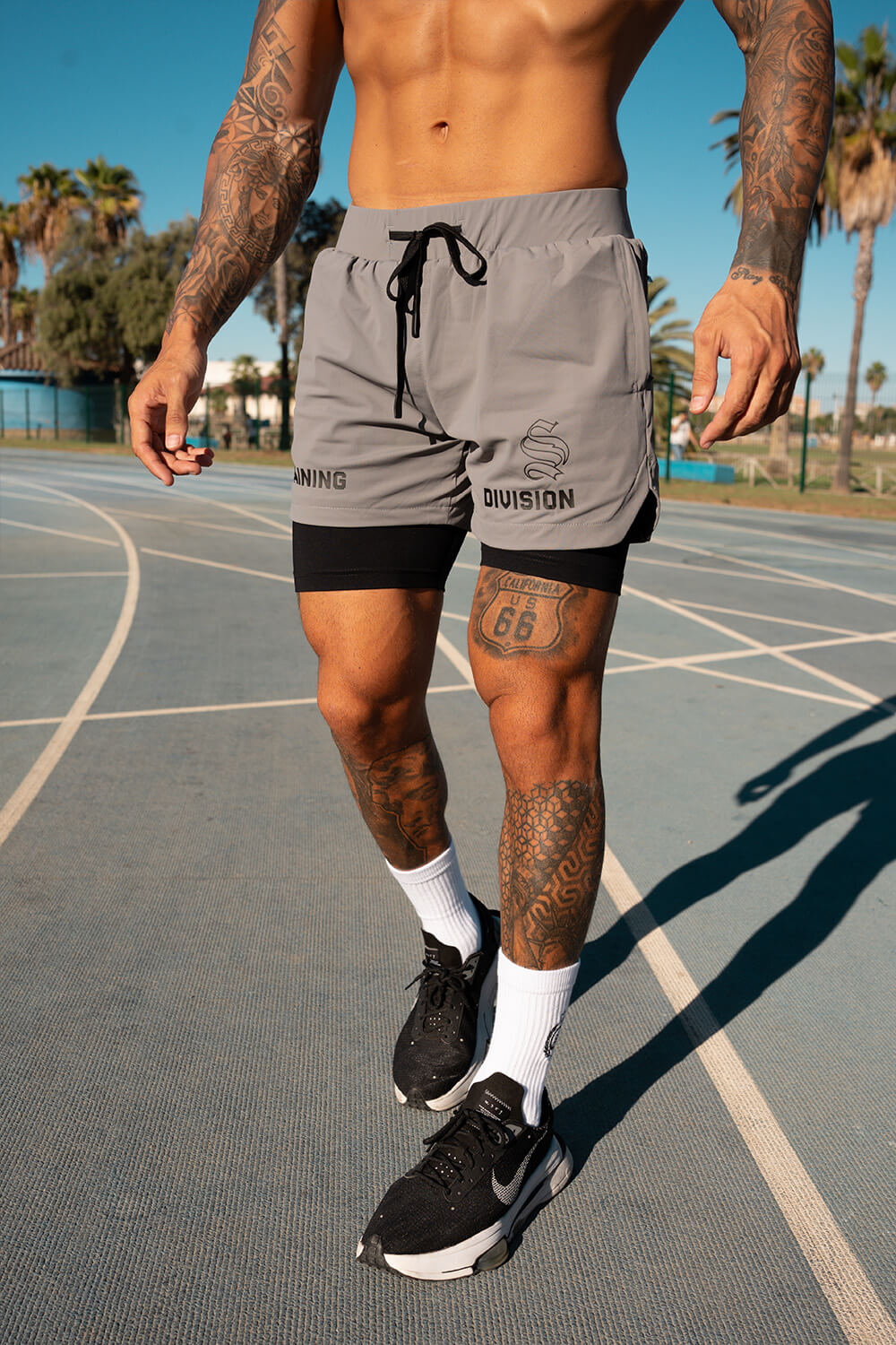 Sinners Attire Slate/Black Venom 365 Shorts