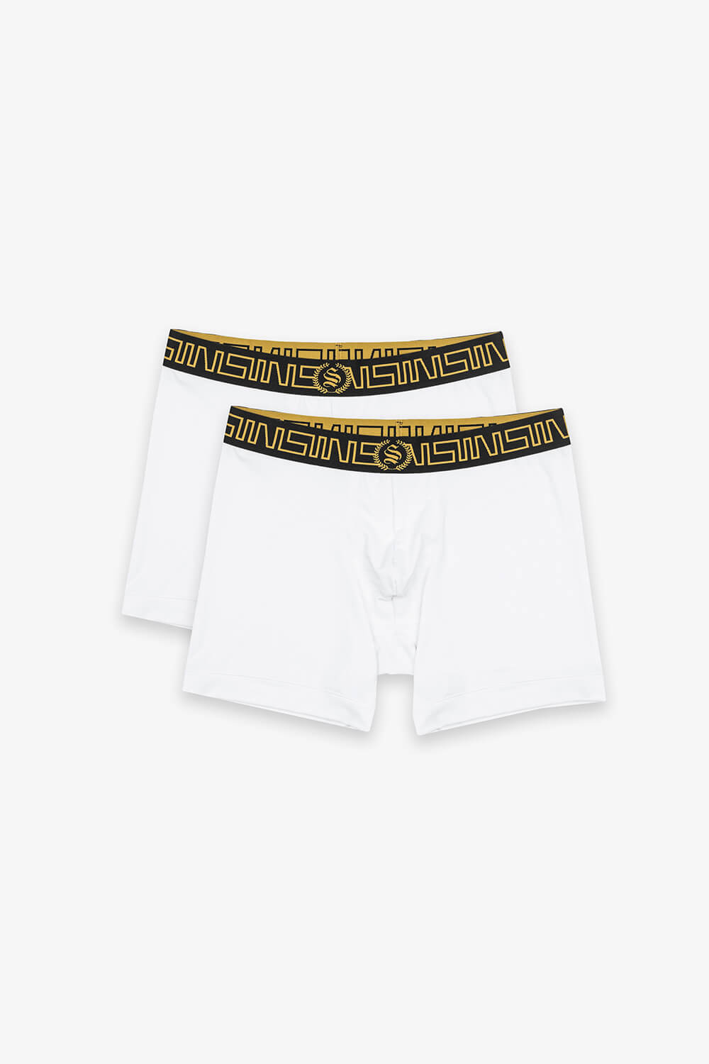 Sinners Attire Icon Boxer Shorts - White (2 Pack)